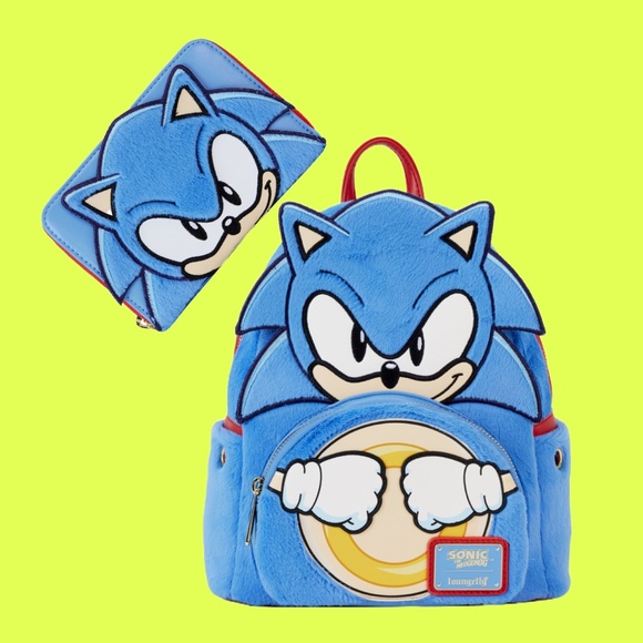 Loungefly | Bags | Loungefly Sonic The Hedgehog Classic Cosplay Plush ...